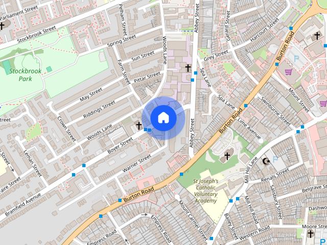 Studio 6, Warner Street, DE22