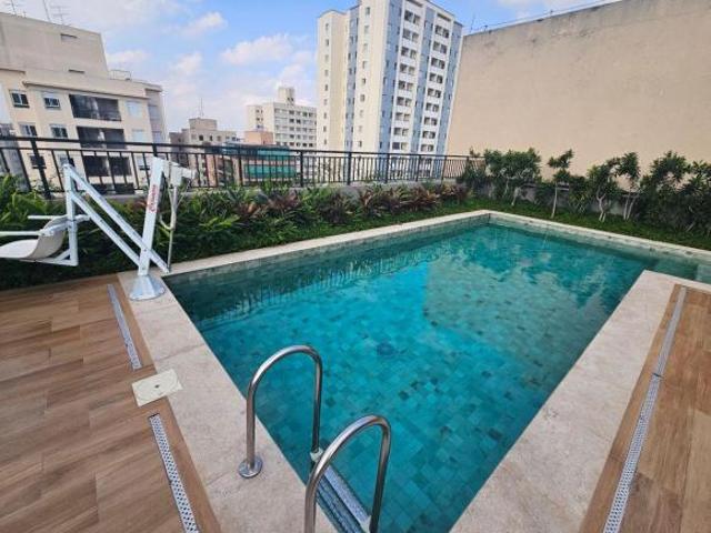 Studio com lazer completo na Santa Cecilia