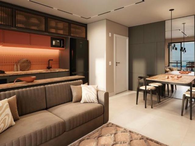 Studio com sacada, 30 m2 no Capão Raso