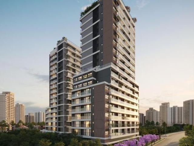 Studio com sacada, vaga e vista privilegiada para o Jardim Botânico
