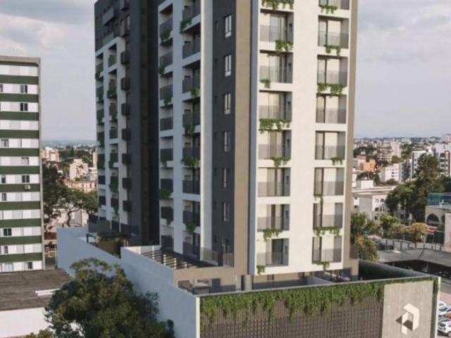 Studio com sacada com Churrasqueira, Condomínio com Piscina, no Água Verde | 25,67m² | Entrega 06/26