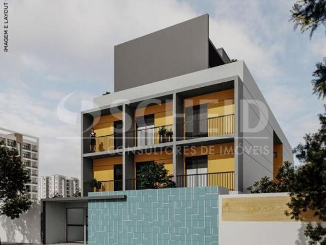 Studio com terraço à venda próximo ao Aeroporto 46,96 m2