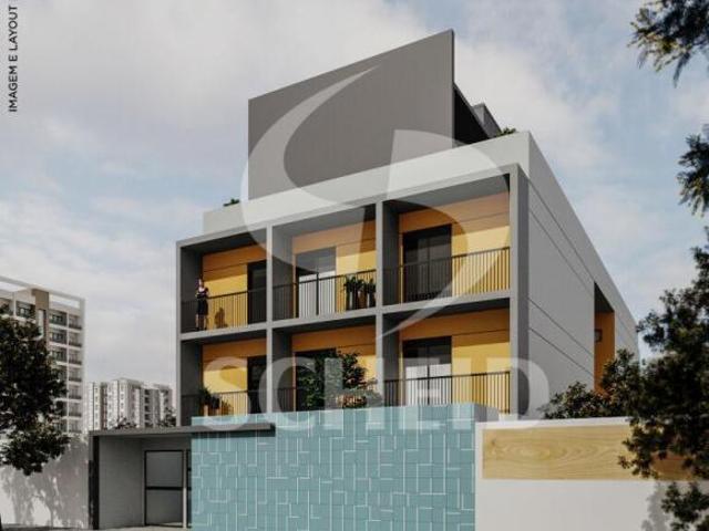 Studio com terraço à venda próximo ao Aeroporto 46,96 m2