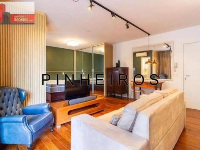 Studio com vaga, R. Capote Valente, 990 Pinheiros, 47m², Home Studio 47