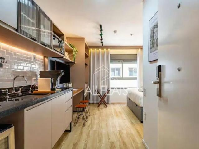 Apartamento com 1 dormitório à venda, 21 m² no Jardins São Paulo/SP