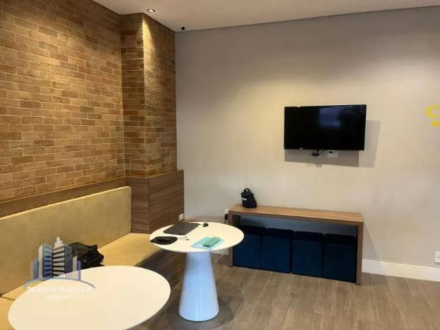 Studio com 1 dormitório para alugar, 24 m² por R$ 2.278,56/mês Chácara Inglesa São Paulo/SP