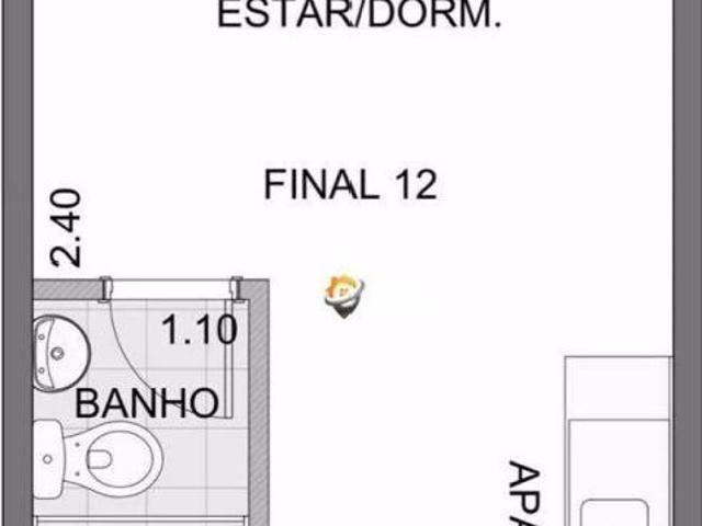 Studio com 1 dormitório à venda, 17 m² por R$ 170.000,00 Casa Verde Alta São Paulo/SP