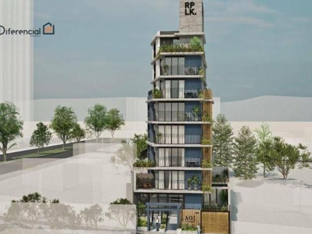 Studio à venda, 17 m² por R$ 349.438,64 Água Verde Curitiba/PR