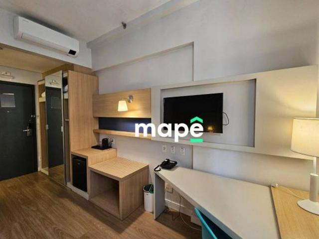 Studio com 1 dormitório à venda, 24 m² por R$ 375.000,00 Pompéia Santos/SP