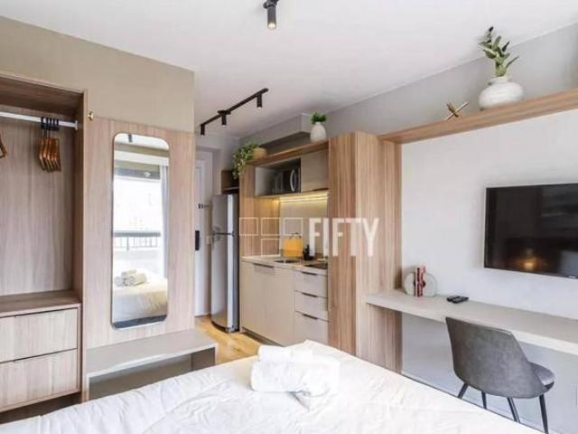 Studio com 1 dormitório à venda, 24 m² por R$ 579.000,00 Moema São Paulo/SP