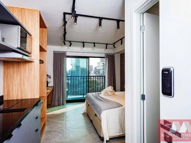 Studio com 1 dormitório à venda, 25 m² por R$ 369.000,00 Pinheiros São Paulo/SP
