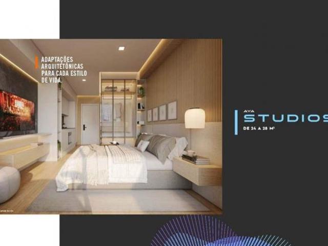 Studio com 1 dormitório à venda, 25 m² por R$ 403.943,00 Centro Curitiba/PR