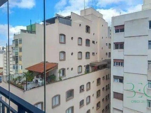 Studio com 1 dormitório à venda, 25 m² por R$ 439.000 Santa Cecília São Paulo/SP