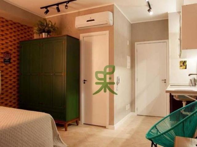 Studio com 1 dormitório à venda, 25 m² por R$ 485.000,00 Pinheiros São Paulo/SP