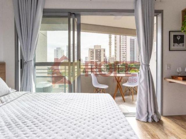 Studio com 1 dormitório à venda, 25 m² por R$ 530.000,00 Brooklin São Paulo/SP