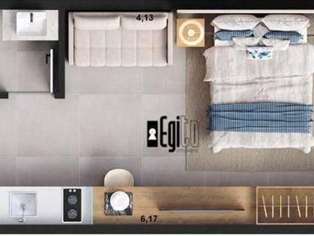 Studio com 1 dormitório à venda, 27 m² por R$ 265.000,00 São Mateus Juiz de Fora/MG