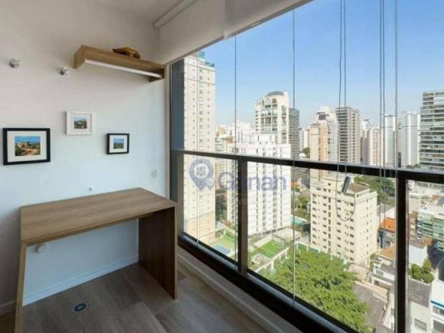 Studio com 1 dormitório à venda, 27 m² por R$ 890.000 Vila Nova Conceição São Paulo/SP