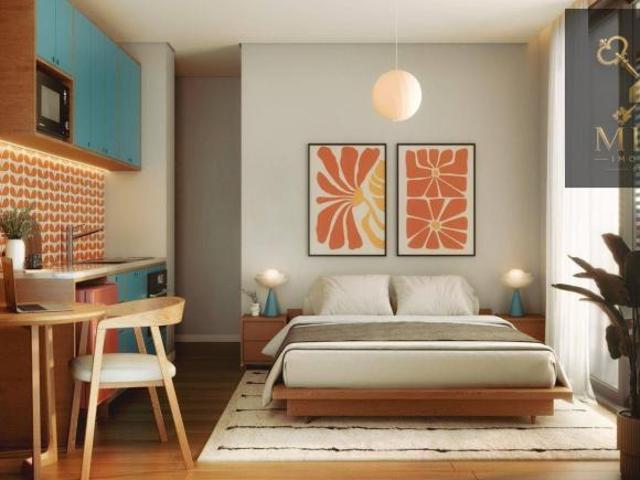 Studio com 1 dormitório à venda, 20 m² por R$ 267.069 Água Verde Curitiba/PR