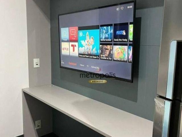 Studio com 1 dormitório à venda, 21 m² por R$ 300.000,00 Barcelona São Caetano do Sul/SP