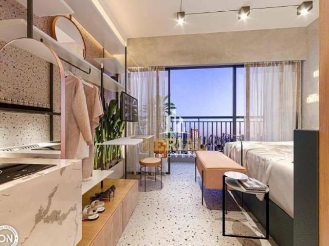 Studio com 1 dormitório à venda, 22 m² por R$ 399.000,00 Brooklin Paulista São Paulo/SP