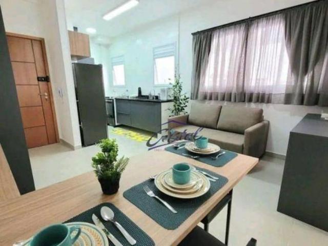 Studio com 1 dormitório à venda, 34 m² por R$ 450.000,00 José Menino Santos/SP