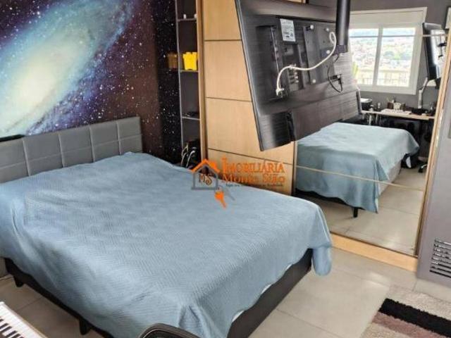 Studio com 1 dormitório à venda, 37 m² por R$ 405.000,00 Centro Guarulhos/SP