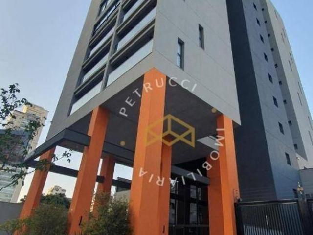 Studio com 1 dormitório à venda, 39 m² por R$ 744.000,00 Cambuí Campinas/SP
