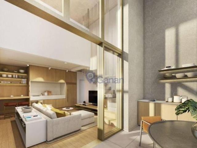 Studio com 1 dormitório à venda, 30 m² por R$ 1.041.576,37 Cerqueira César São Paulo/SP