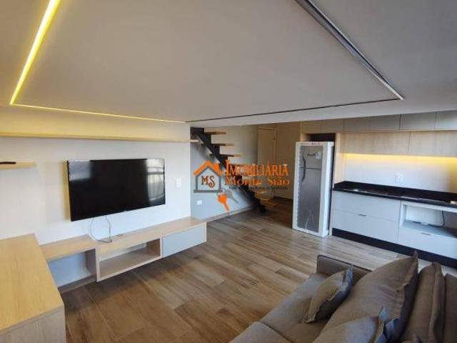 Studio com 1 dormitório à venda, 30 m² por R$ 358.000,00 Vila Galvão Guarulhos/SP