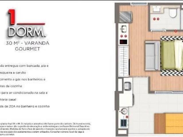 Studio com 1 dormitório à venda, 30 m² por R$ 350.000,00 Picanco Guarulhos/SP