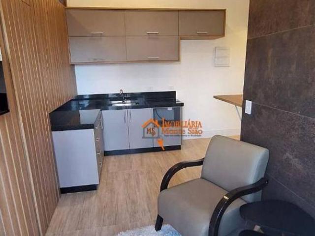 Studio com 1 dormitório à venda, 32 m² por R$ 330.000,00 Vila Galvão Guarulhos/SP