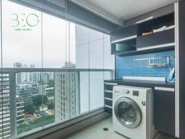 Studio com 1 dormitório à venda, 33 m² por R$ 624.000 Santo Amaro São Paulo/SP