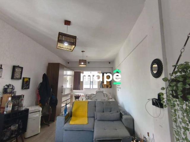 Studio com 1 dormitório à venda, 47 m² por R$ 365.000,00 Ponta da Praia Santos/SP