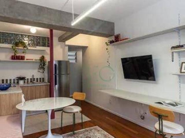 Studio com 1 dormitório à venda, 42 m² por R$ 499.000 Vila Buarque São Paulo/São Paulo