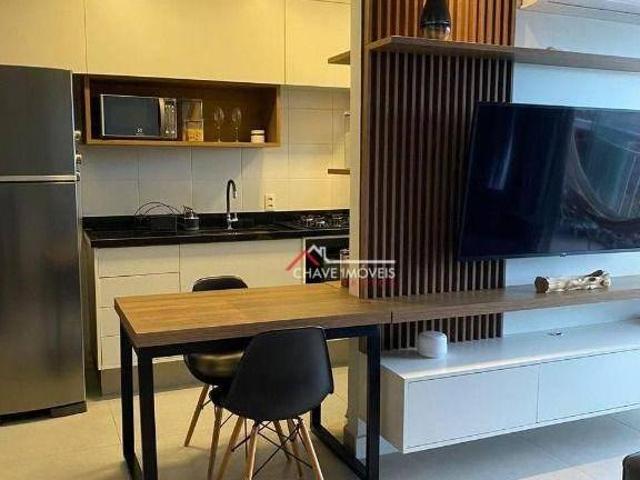 Studio com 1 dormitório à venda, 50 m² por R$ 430.000,00 Vila Mathias Santos/SP