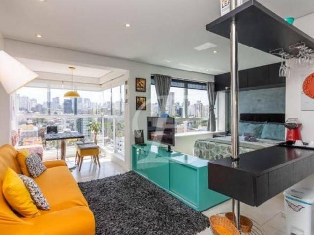 Studio com 1 suite, 1 vaga à venda, 29 m² por R$ 720.000 Vila Madalena São Paulo/SP