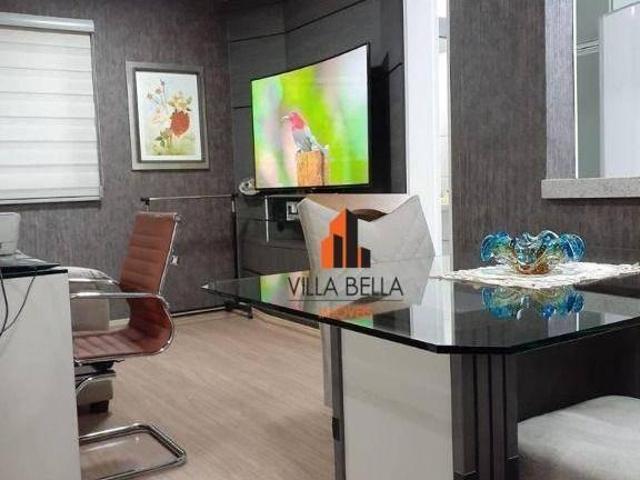 Studio com 1 quarto à venda, 44 m² por R$ 375.000 Casa Branca Santo André/SP