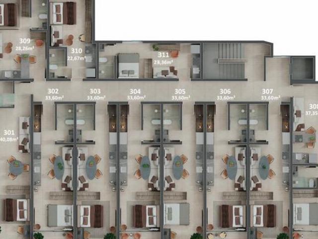 Studio com 1 quarto à venda em Belo Horizonte, no bairro Cidade Jardim