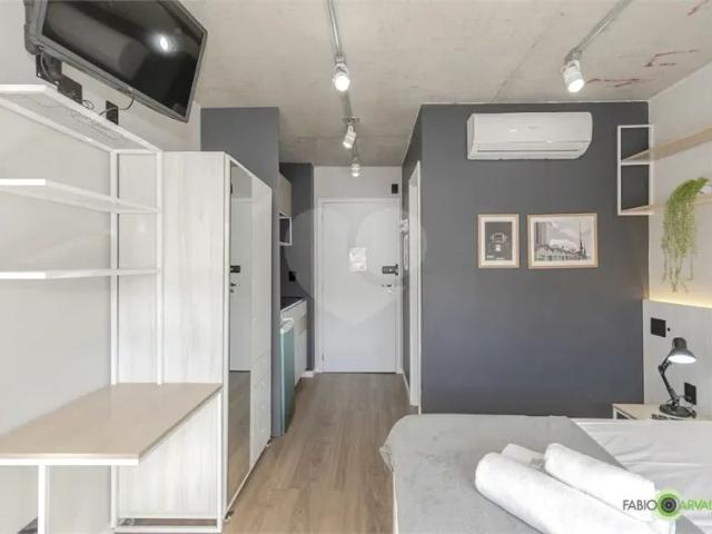 Studio com 1 Quarto para alugar, 19m² Santa Cecília