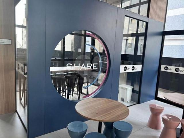 Studio com 1 quarto, 28 m² à venda no Centro