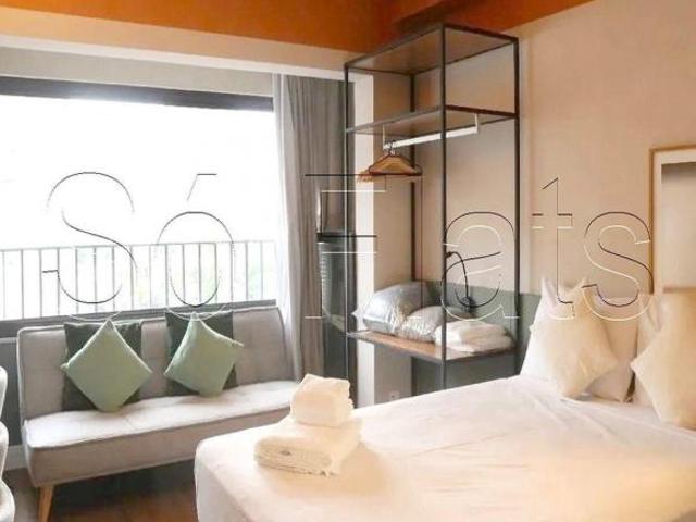 Studio com 25m² em Perdizes totalmente mobiliado e sem vaga de garagem