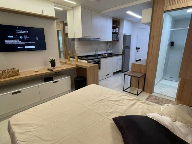 Studio com 25m², MOBILIADO, para venda e locação, Tatuapé, São Paulo, SP