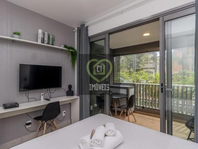Stúdio com 25m² Mobiliado Viala Madalena