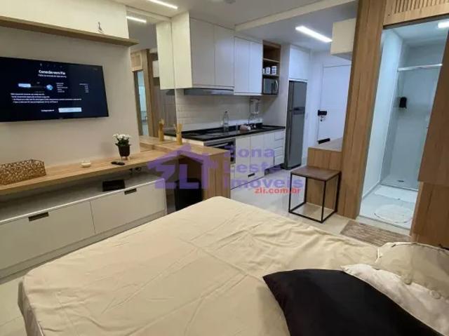 Studio com 25m², MOBILIADO, para venda e locação, Tatuapé, São Paulo, SP