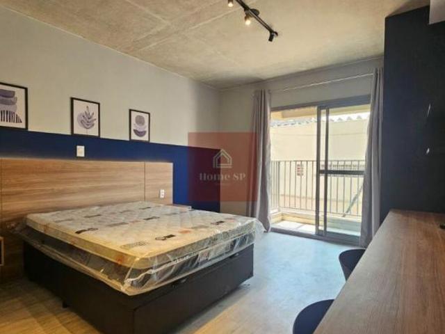 Stúdio com 28,7m² Mobiliado em Moema