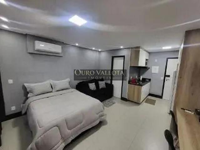 Studio com 28m² Mobiliado