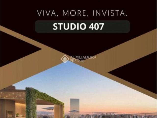 Studio com 22 metros privativos no Bairro Cidade Baixa