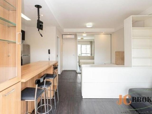 Studio com 37m² de área útil