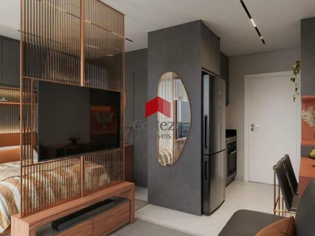 Studio com 31,33m² 2 quartos, à venda, no bairro Capão Raso em Curitiba