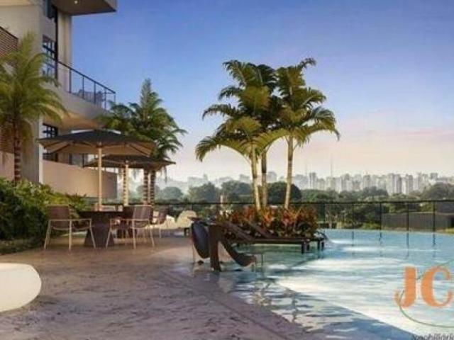 Studio com 32m² de área útil, 1 vaga de garagem